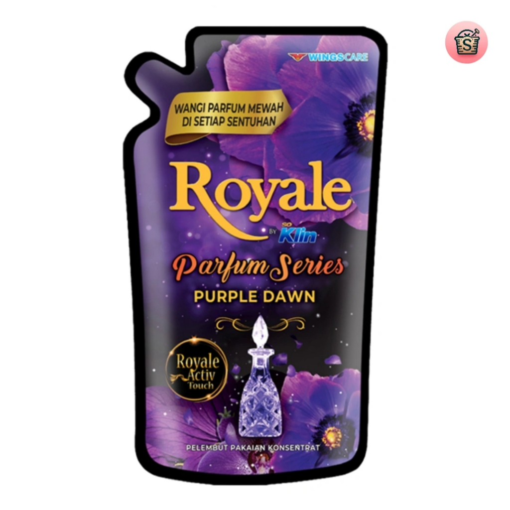 Jual Royale So Klin Pewangi & Pelembut Pakaian Konsentrat Purple Dawn Refill 650 ml | Shopee ...