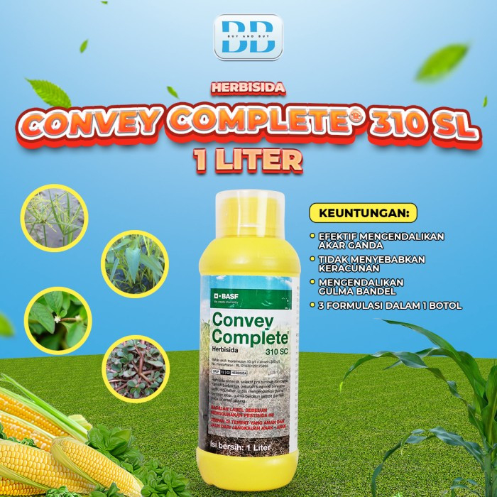 Jual Herbisida Selektif Jagung CONVEY COMPLETE 310 SC - 1 Liter ...