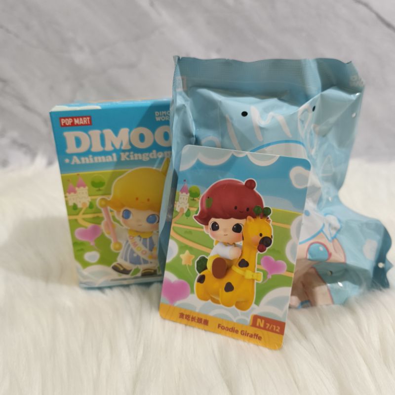 Jual Dimoo Popmart Animal Kingdom Edition Giraffe & Tiger Selected ...