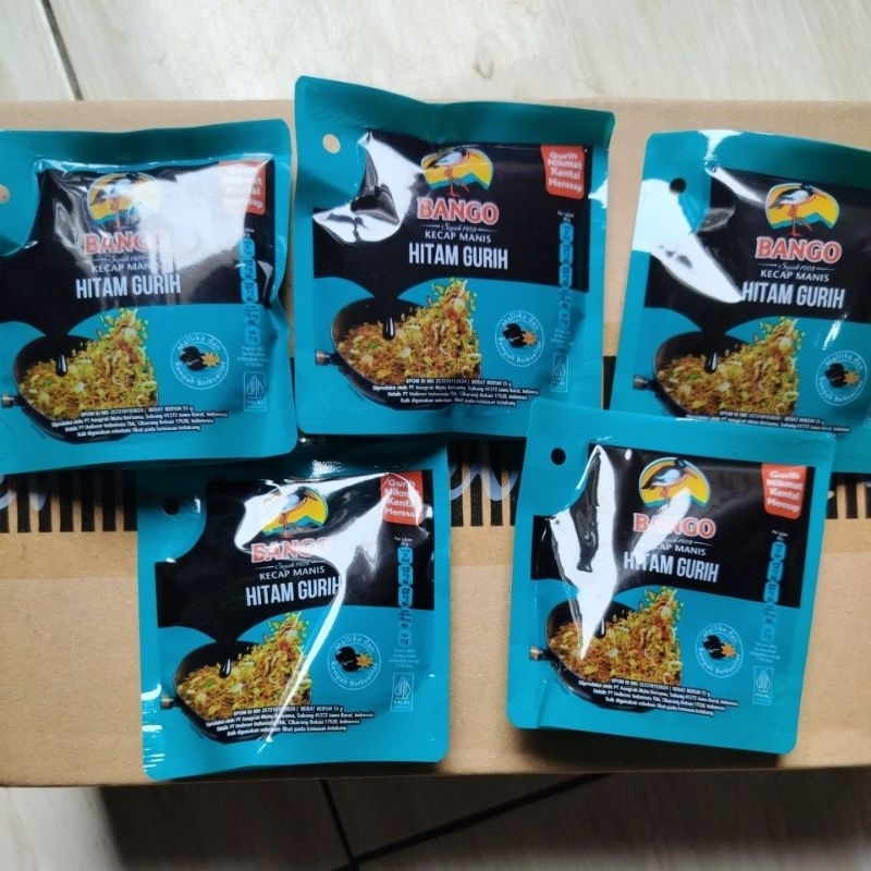 Jual kecap Bango 55 gram per paket isi 5 pcs | Shopee Indonesia