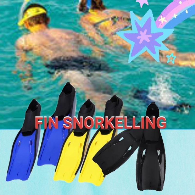 Jual fins sepatu katak fins snorkelling,kaki katak renang/selam diving ...