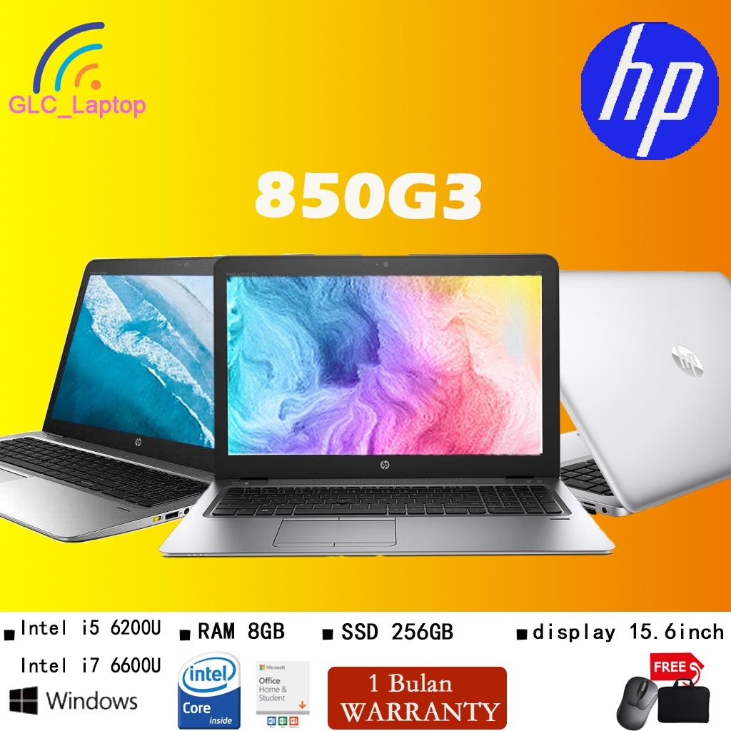 Jual HP Elitebook Second Laptop 850 G3 850 G4 Core I5 I7 SSD Gaming ...