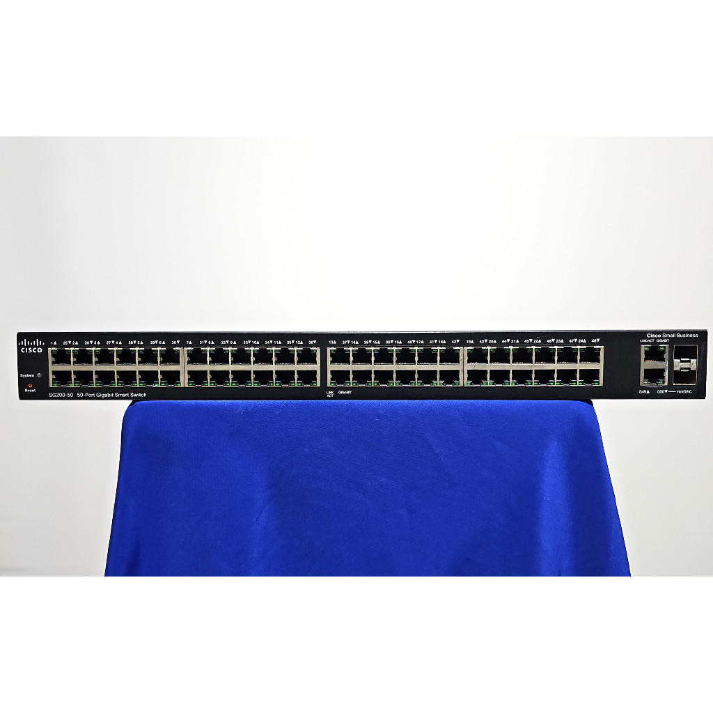 Jual switch hub cisco small business sg200 50 50 port gigabit manage ...