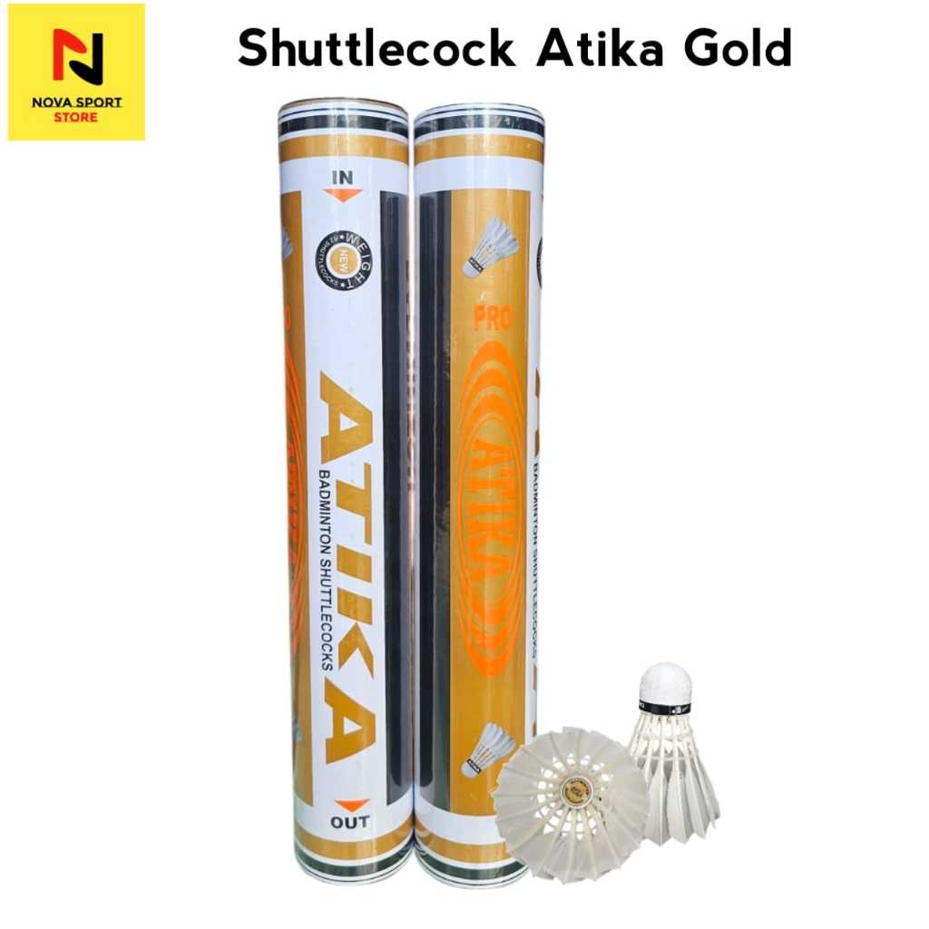 Jual Shuttlecock Badminton Atika Gold | Shopee Indonesia