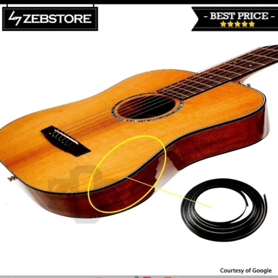 Jual List Strip Inlay Edging Small Binding Black | Shopee Indonesia