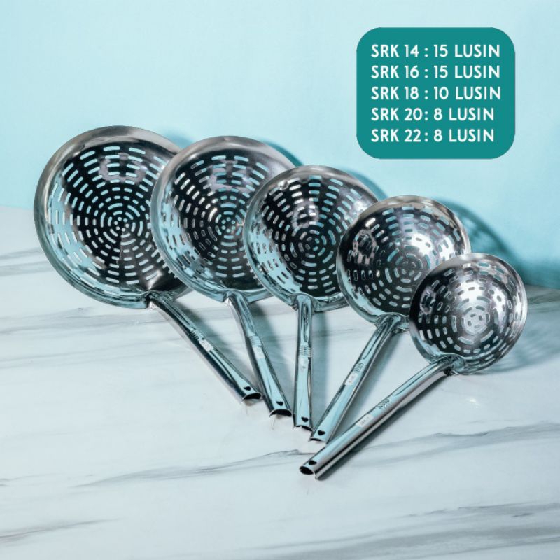 Jual SEROKAN MASAK SEROKAN GORENGAN • SARINGAN STAINLESS STEEL TEBAL ...
