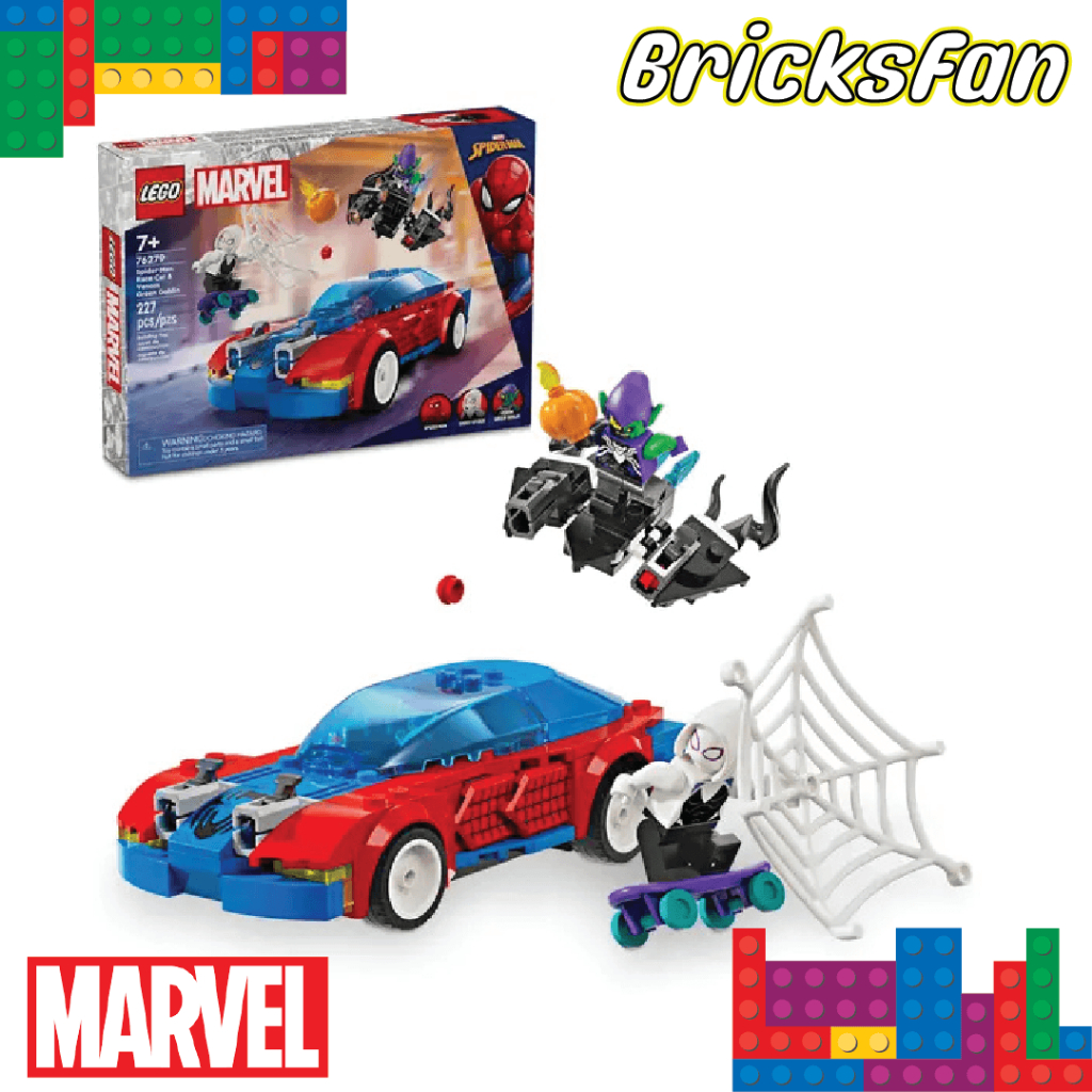 Jual LEGO Marvel - Spider-Man Race Car & Venom Green Goblin 76279 ...