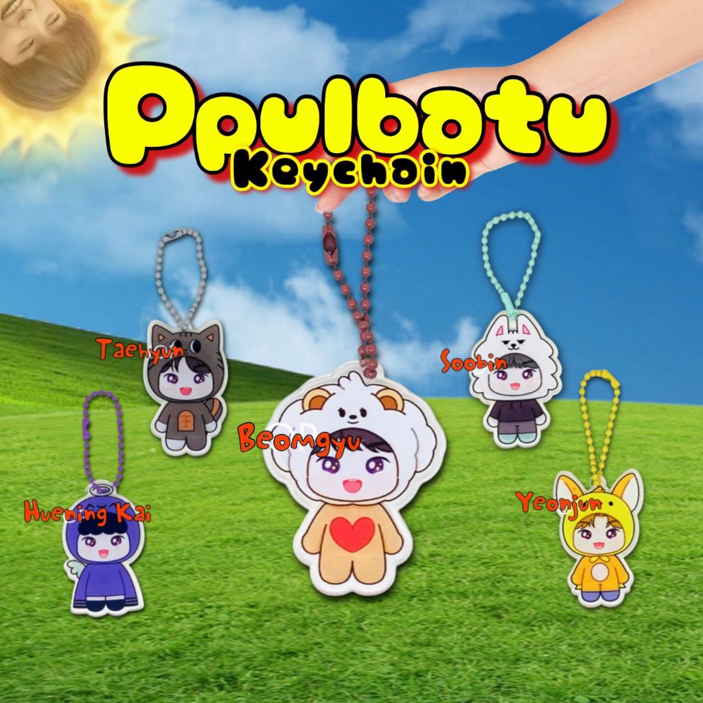 Jual KEYCHAIN PPULBATU TUBATU YEONJUN SOOBIN BEOMGYU | Shopee Indonesia