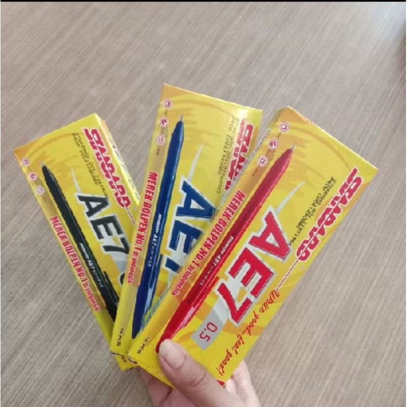 Jual Pulpen Standard AE7 1/2 pack (6 pcs) termurah | Shopee Indonesia