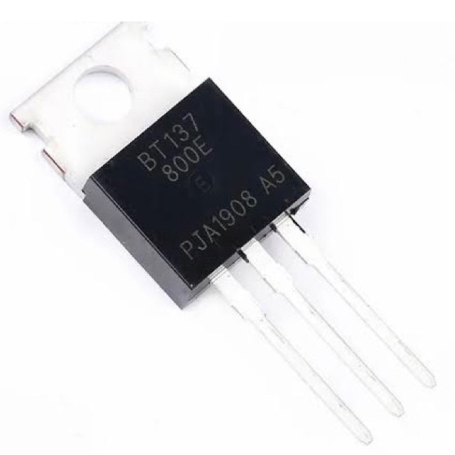 Jual TRIAC BT137 BT137-800E TO-220 8A 800V motor controll mesin cuci ...