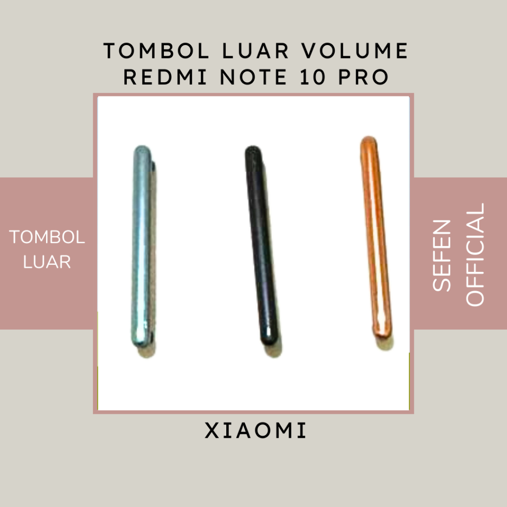 Jual TOMBOL LUAR VOLUME XIAOMI REDMI NOTE 10 PRO | Shopee Indonesia