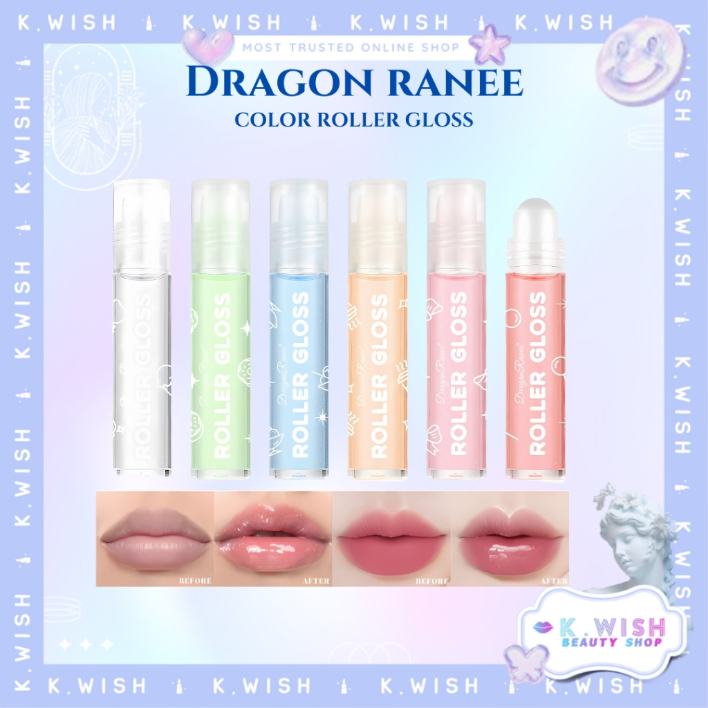 Jual Lip Oil DRAGON RANEE Glossy & Wangi Buah Melembapkan Bibir Varian ...