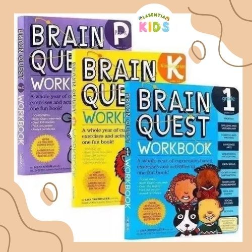 Jual BRAIN QUEST WORKBOOK Kids Brain Quest Workbook Pre K Kindergarten ...