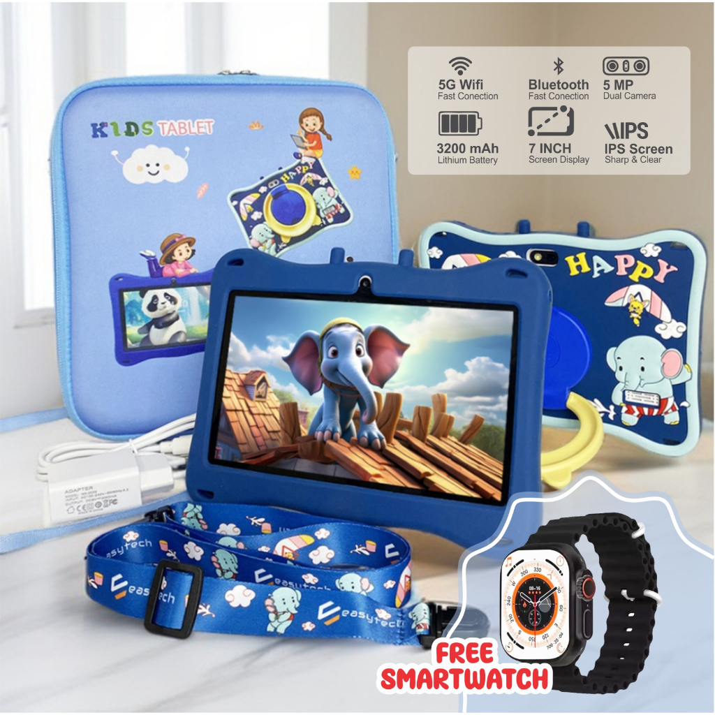 Jual Tablet Anak Android EASYTECH BUNDLING Edition Tablet Study Kids E ...