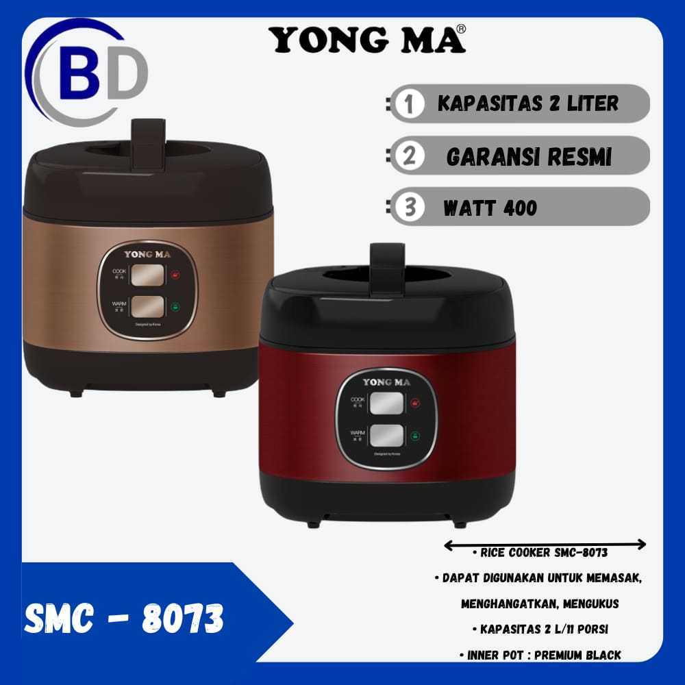 Jual Yong Ma Magic Com SMC-8073 Rice Cooker 2 L SMC-8073 | Shopee Indonesia