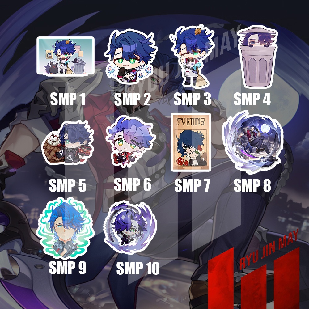 Jual Sticker Anime - Honkai Star Rail - Sampo Koski | Shopee Indonesia