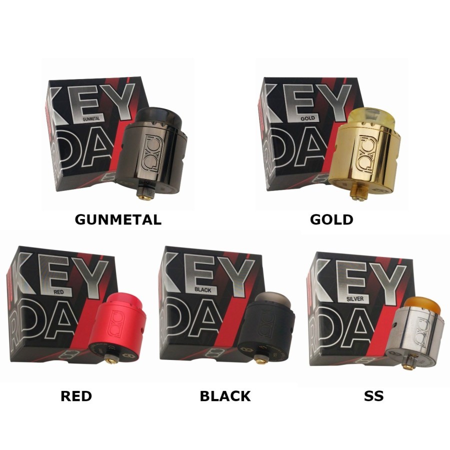 Jual RDA KEY DUAL COIL 24MM AUTHENTIC 100% | Shopee Indonesia