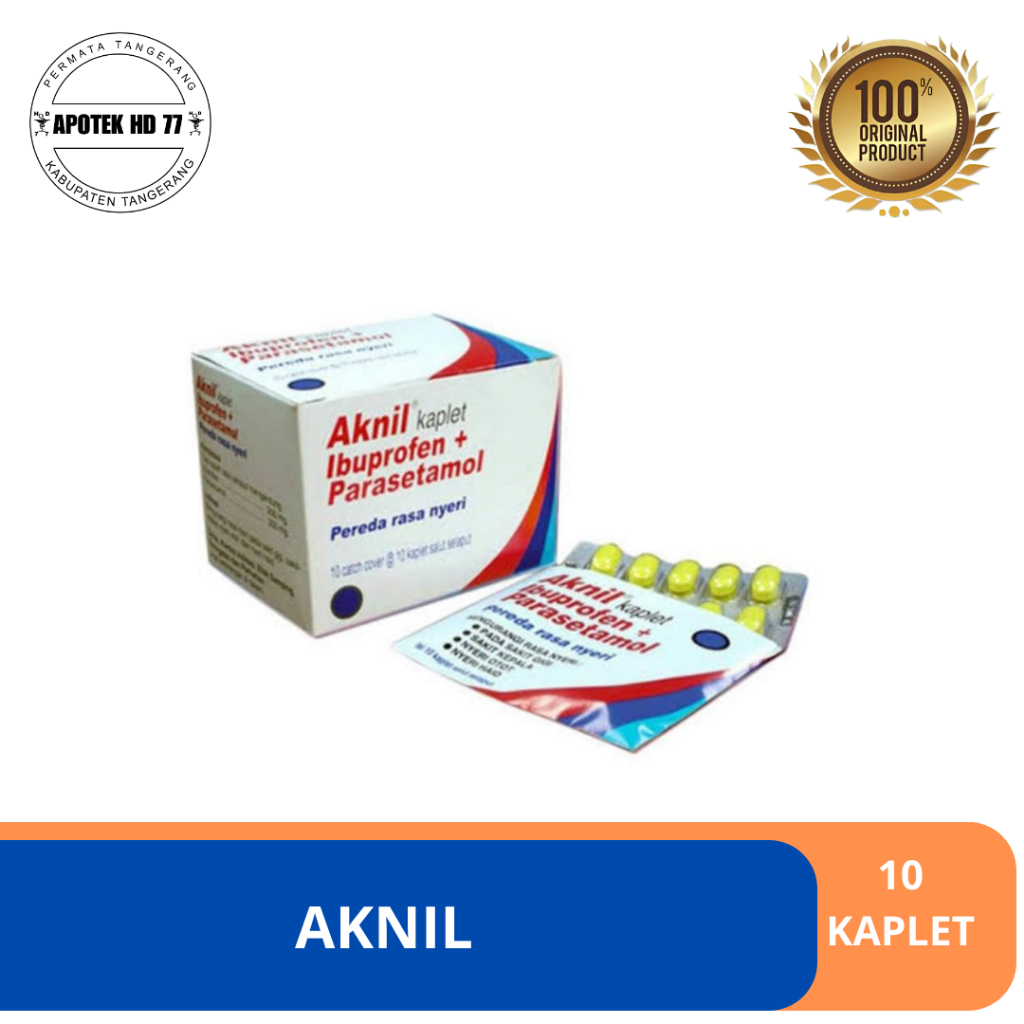 Jual Aknil Paracetamol dan Ibuprofen Original | Shopee Indonesia