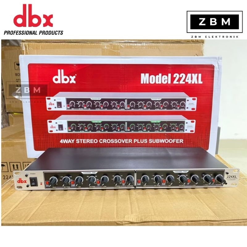 Jual Crossover dbx 224XL 4way / dbx 224xl Subwoofer | Shopee Indonesia