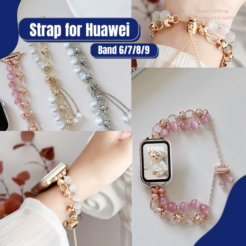 Jual Manik-manik beads strap for huawei band 10 9 8 7 6 | Shopee Indonesia