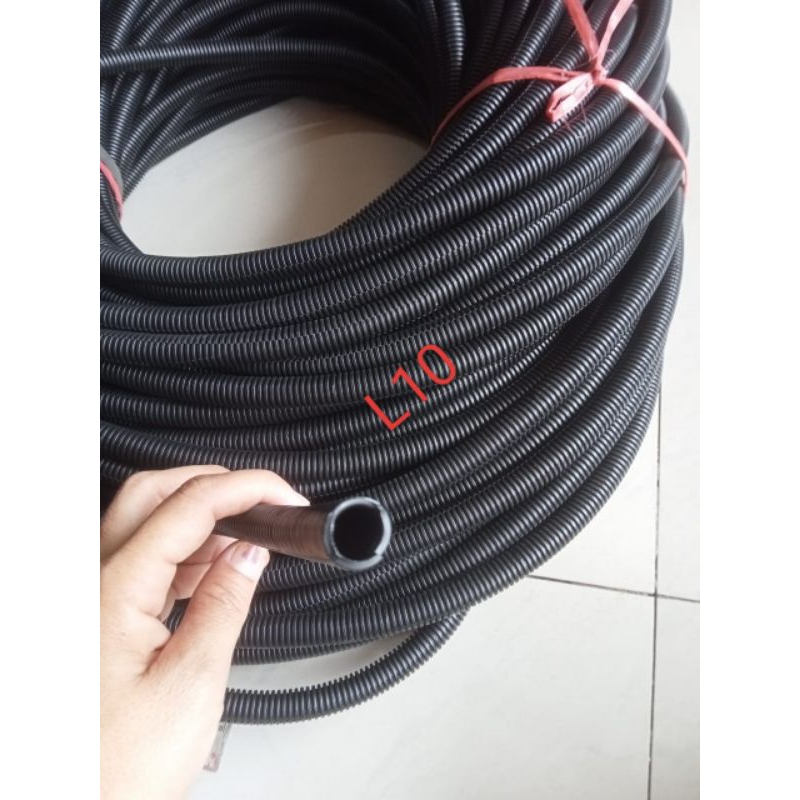 Jual selongsong Kabel belah , pelindung kabel, selang conduit 10 mm ...
