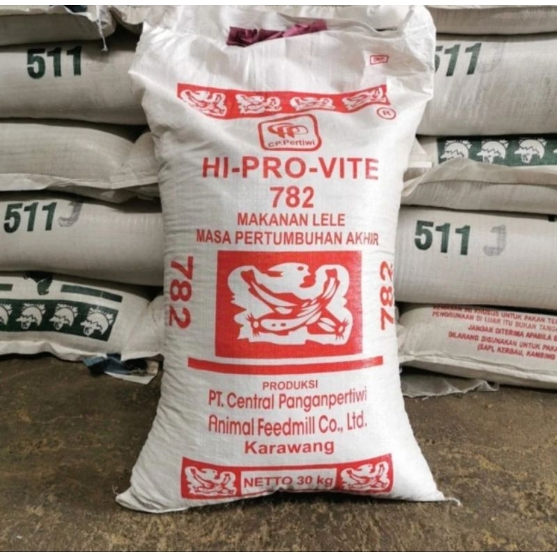 Jual Hi pro vite 782 (-4)masa akhir budidaya 1kg pakan ikan lele nila ...