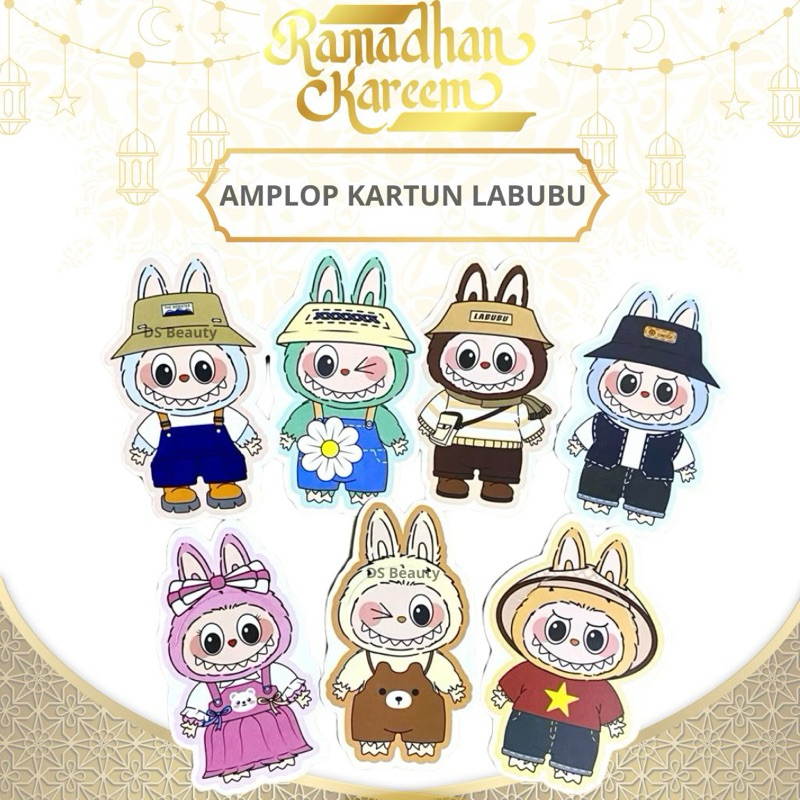 Jual Amplop Lebaran Viral Labubu | Amplop Lebaran 2025 | Shopee Indonesia