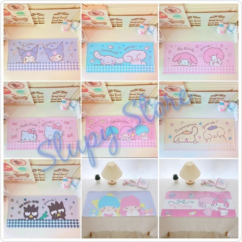 Jual SLP Alas Meja Panjang Desk Mouse Pad Mat Deskmat Kuromi ...
