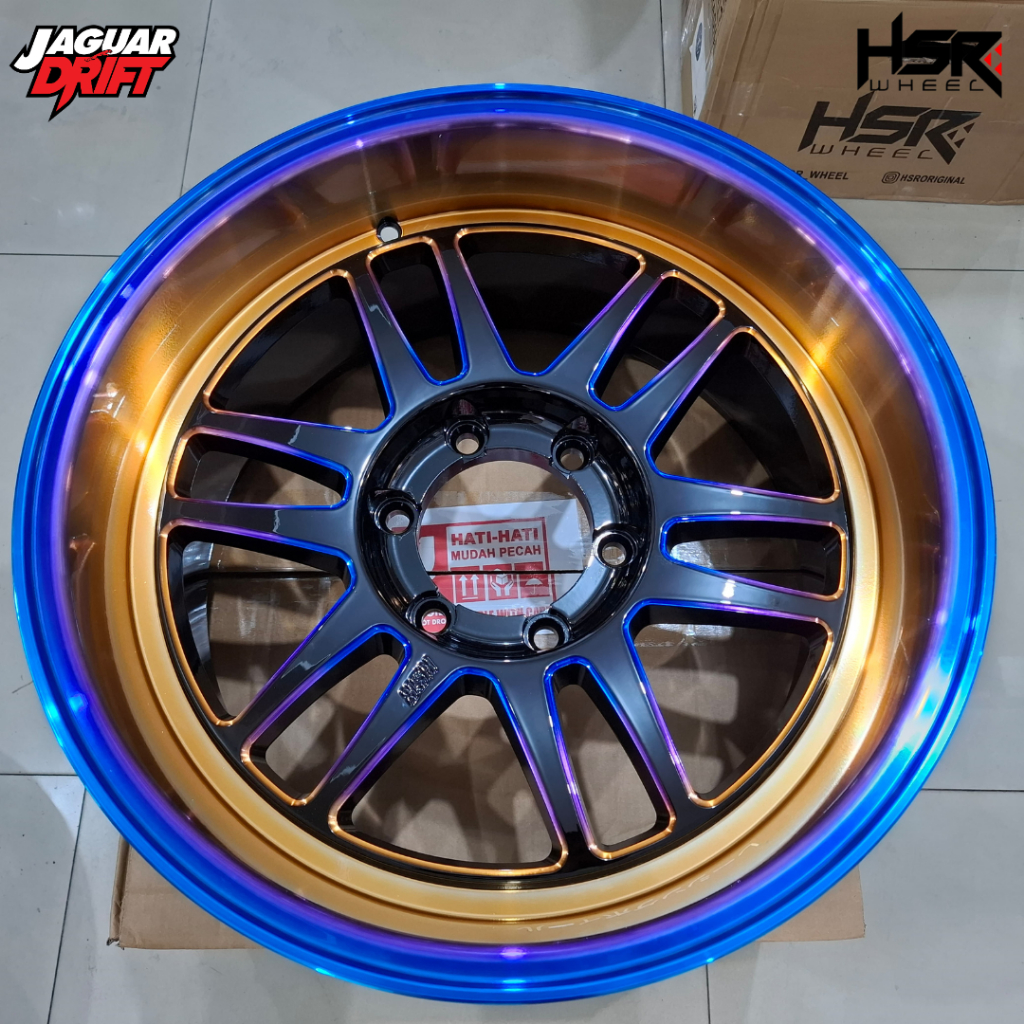 Jual Velg Racing Hsr Original Jual Pelek Mobil Ring 18 Lubang 6 Hsr Boroko Bly01 R18 Lebar 9 Pcd ...