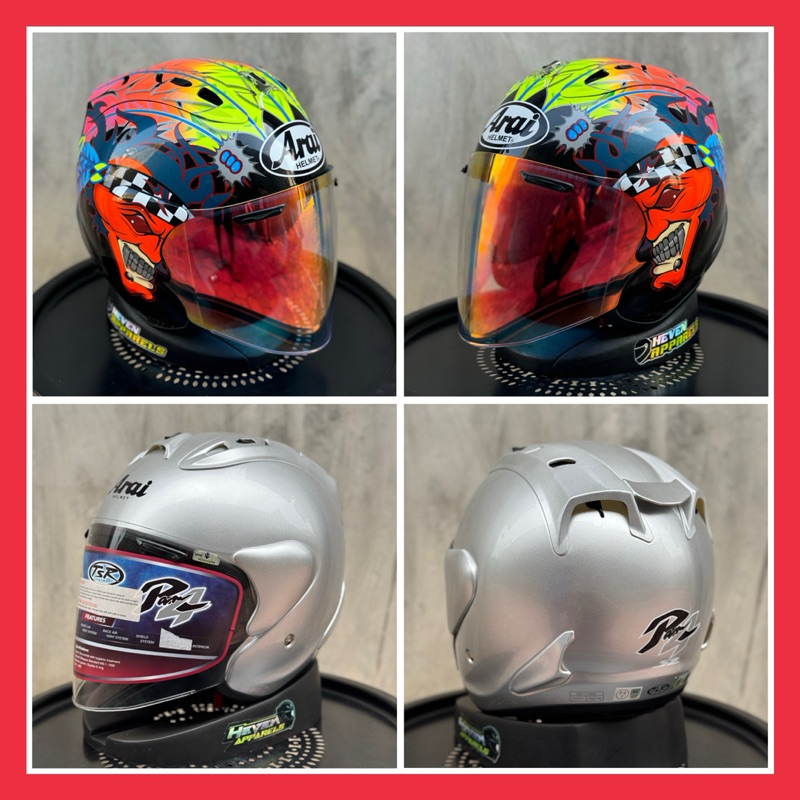 Jual Tsr Arai Ram 4 Premium Copy Arai Ram4 | Shopee Indonesia