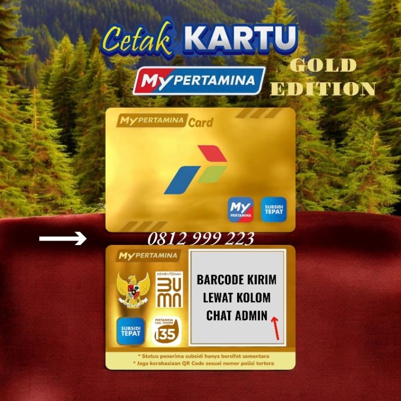 Jual CETAK KARTU MY PERTAMINA GOLD EDITION | Shopee Indonesia