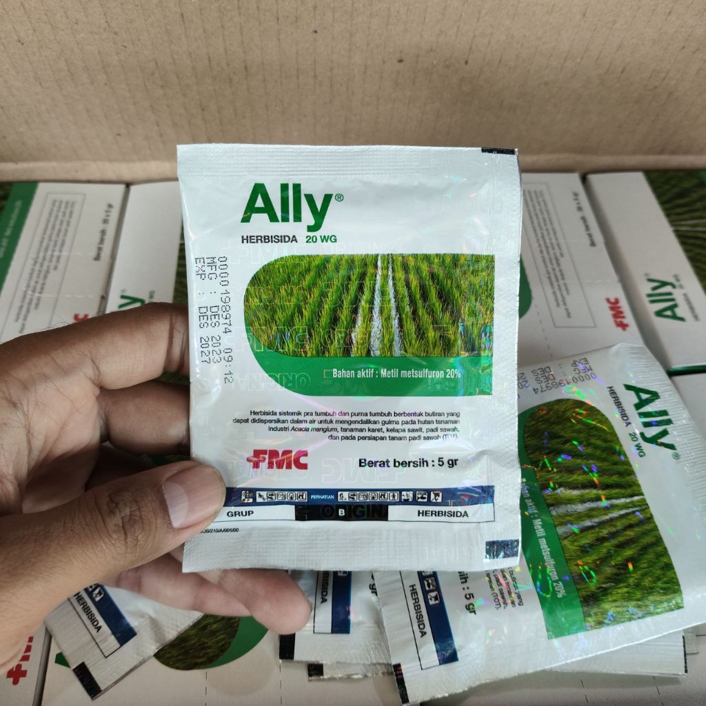 Jual Herbisida ALLY 20 WG 5 gram Obat Rumput Padi | Shopee Indonesia