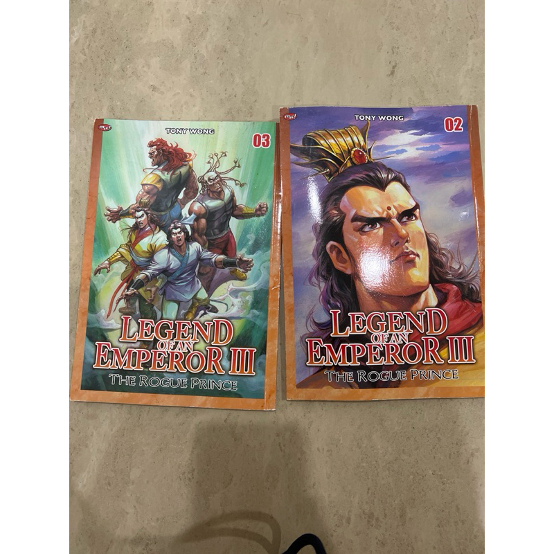 Jual Komik Bekas Legend of an emperor III the Rogue Prince 02,03 | Shopee Indonesia