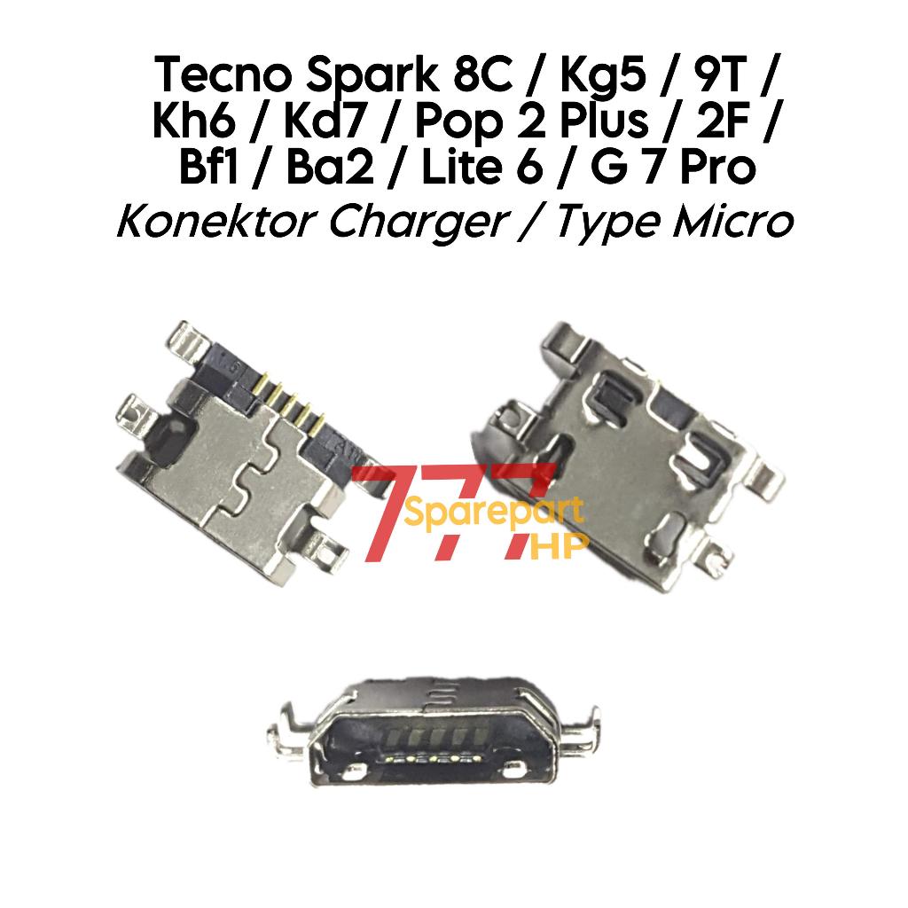 Jual Konektor Charger Only Tipe ( Micro ) Tecno Spark 8C / Spark 9T ...