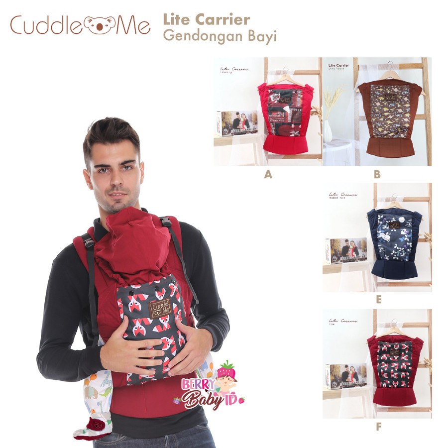 Jual Cuddle Me Lite Carrier Gendongan Depan Gendongan Bayi Ori Garansi ...