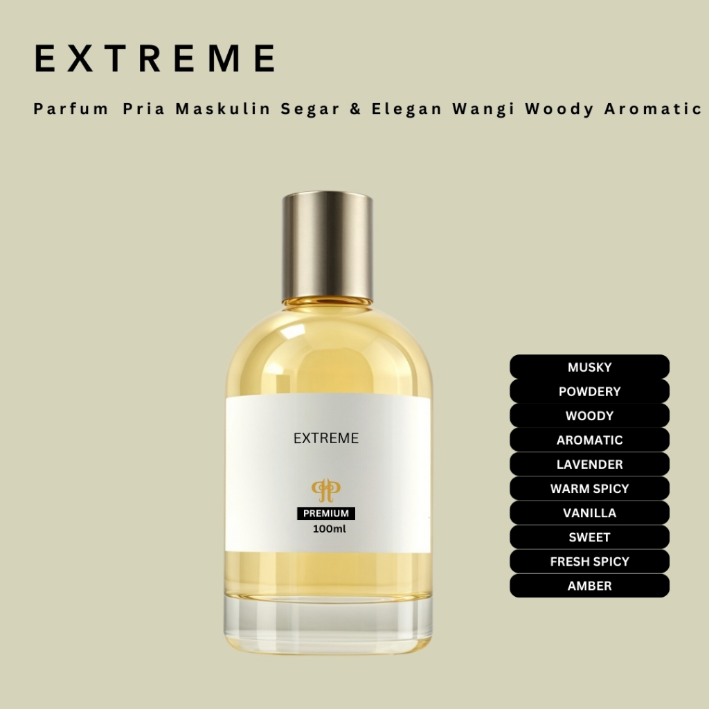 Jual Pure Perfume Extreme, Parfum Pria Maskulin Segar & Elegan Wangi ...