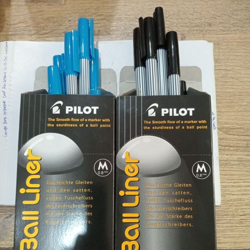 Jual Pulpen Balliner Pilot Ball Liner BL-05 0.8mm / SATUAN | Shopee ...