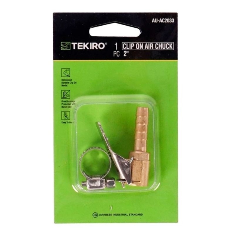 Jual TEKIRO Alat pengisi angin tipe jepit 2 inch / clip on air chuck ...