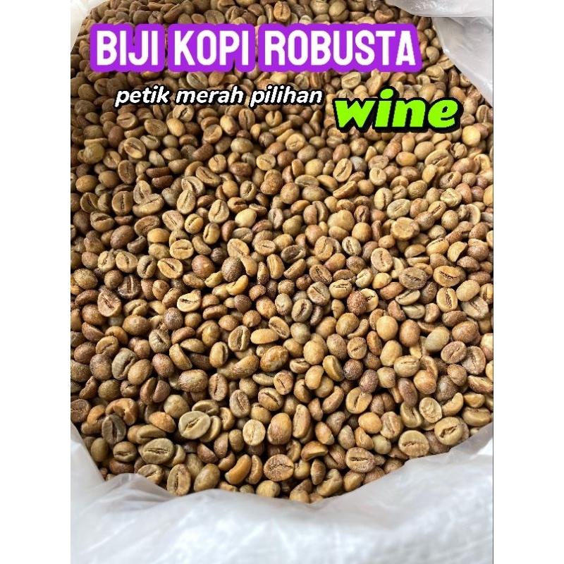 Jual BIJI KOPI ROBUSTA PETIK MERAH 1kg | Shopee Indonesia