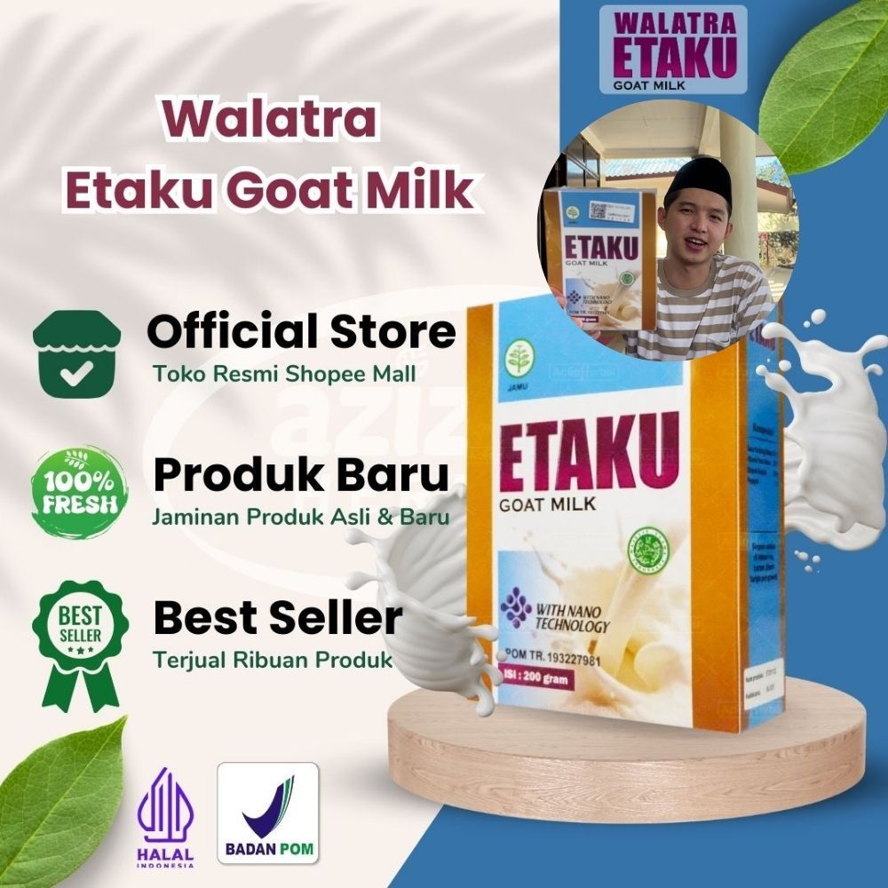 Jual Etaku Goat Milk Susu Kambing Etawa Murni Asli Bubuk Berkhasiat ...