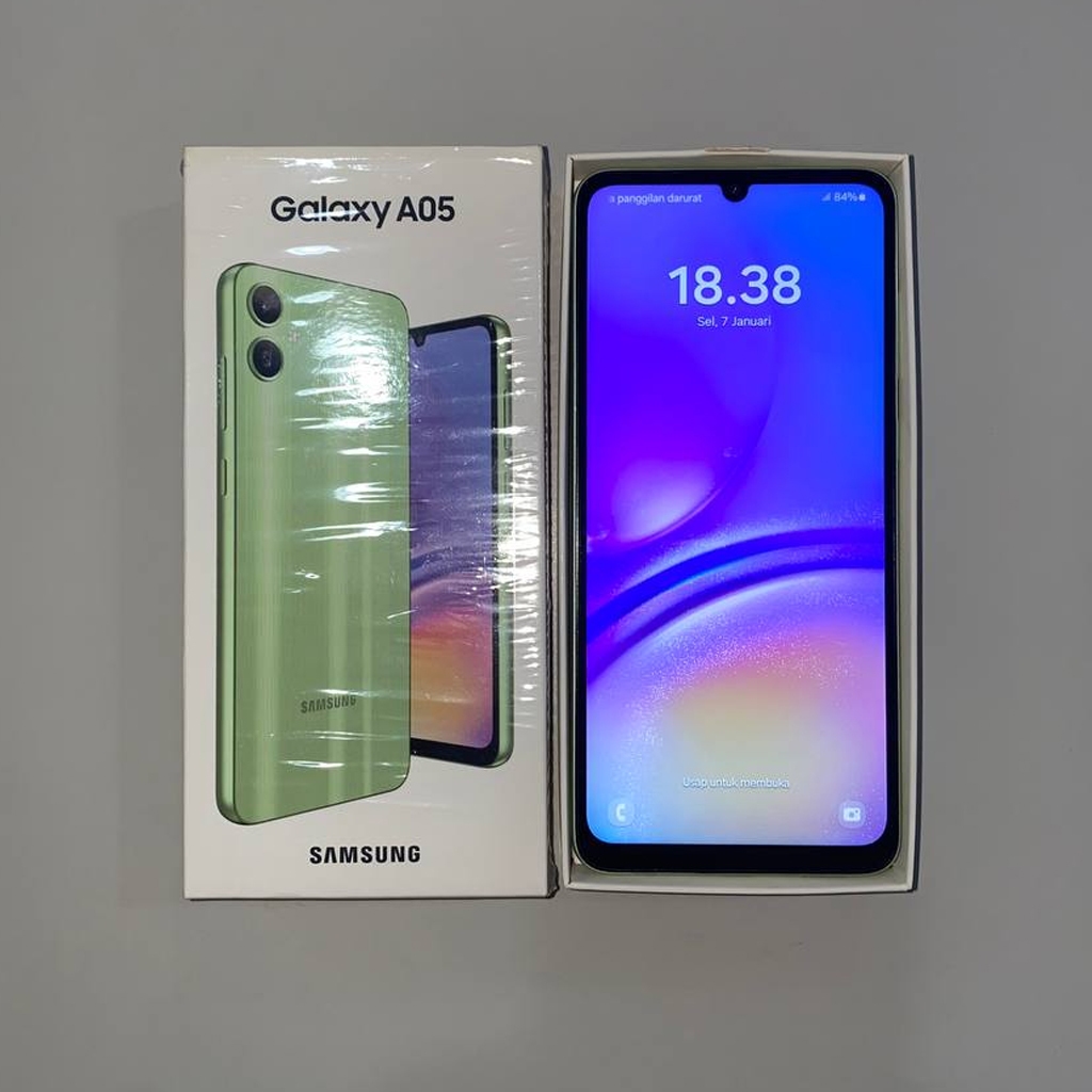 Jual Ex Display Samsung Galaxy A05 4/64GB Green | Shopee Indonesia