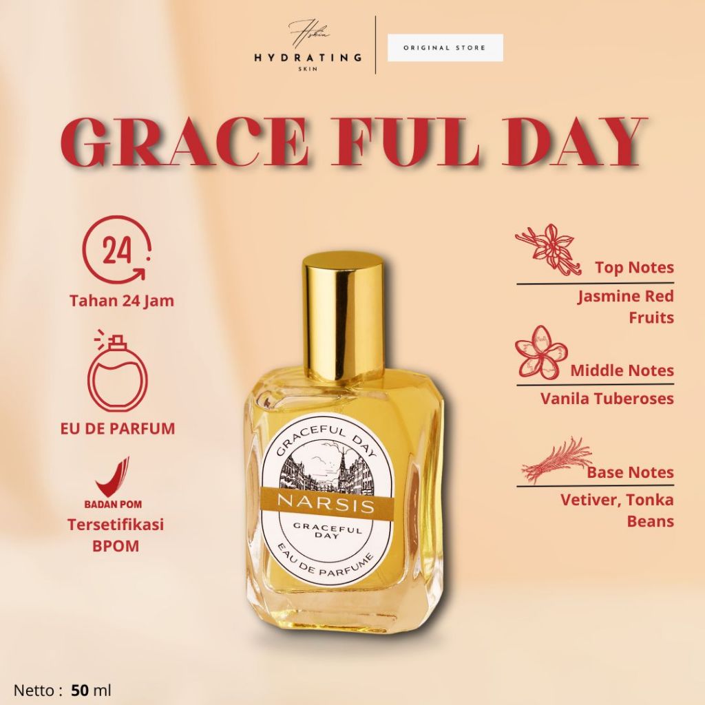 Jual Graceful Day Parfume Narsis Eau de Perfume - Parfum dengan Aroma ...