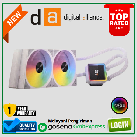 Jual Digital Alliance KS240 Liquid Water Cooling CPU All-In-One PC ...