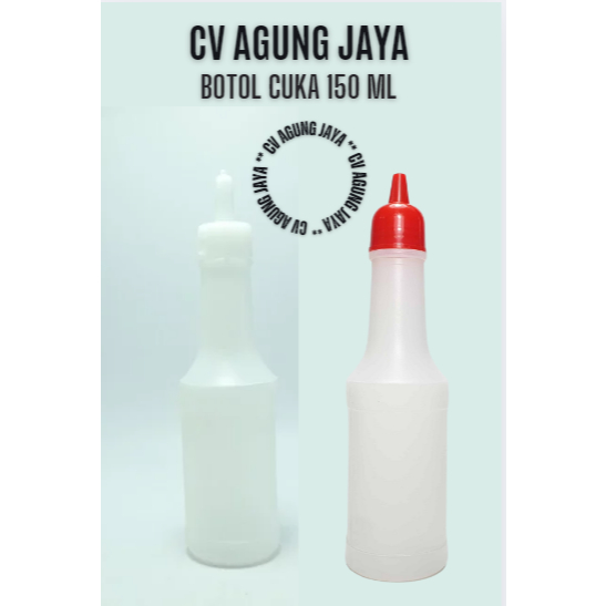Jual Botol 150 ml Cuka Hdpe / Botol Hdpe / Botol Hdpe Food / Botol ...