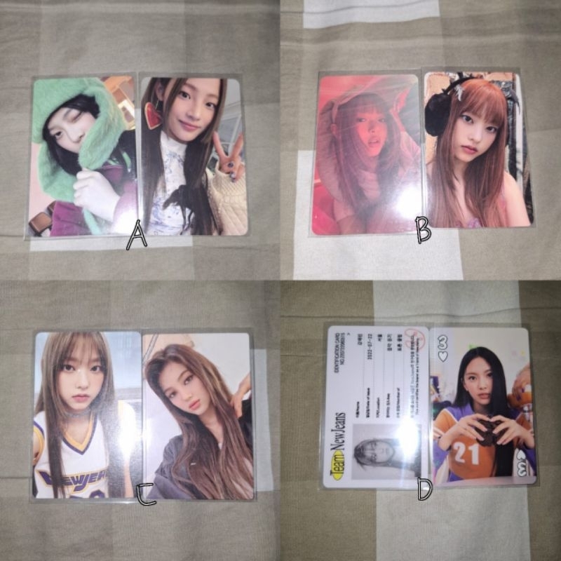 Jual [NEWJEANS] Official Photocard HD Newjeans ( Haerin Earmuff Haerin ...