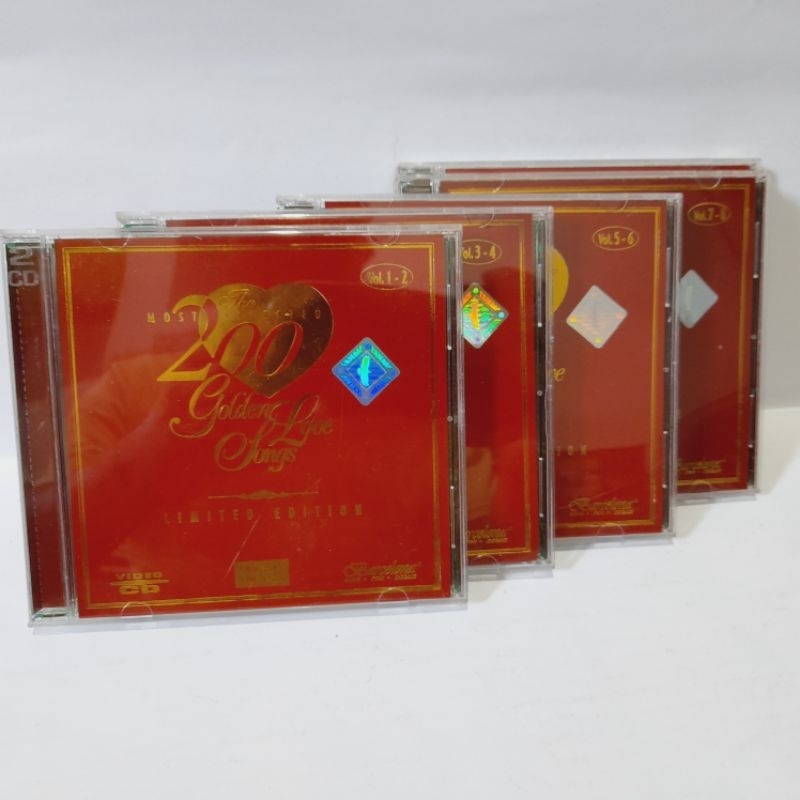 Jual VCD 200 The Most Selected Golden Love Songs Limited Edition (10 Disc) | Shopee Indonesia