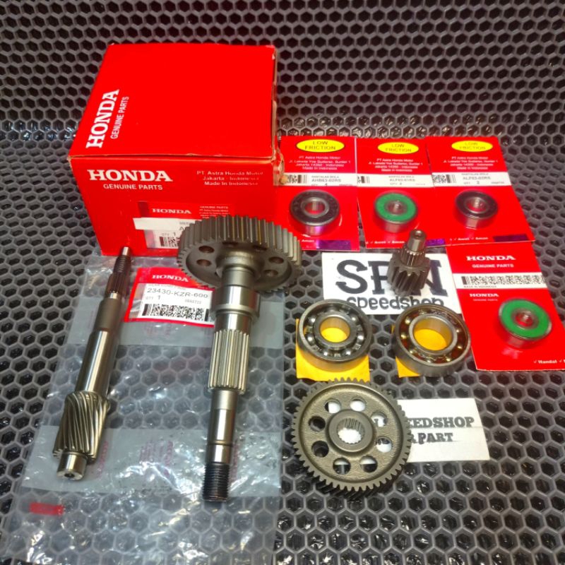 Jual GIGI RASIO GEAR SET RASIO PLUS BEARING HONDA VARIO 125 FI OLD ...