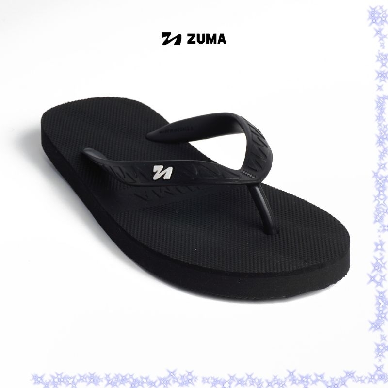 Jual Zuma Men Sendal New Classic 1 - Jet Black | Shopee Indonesia
