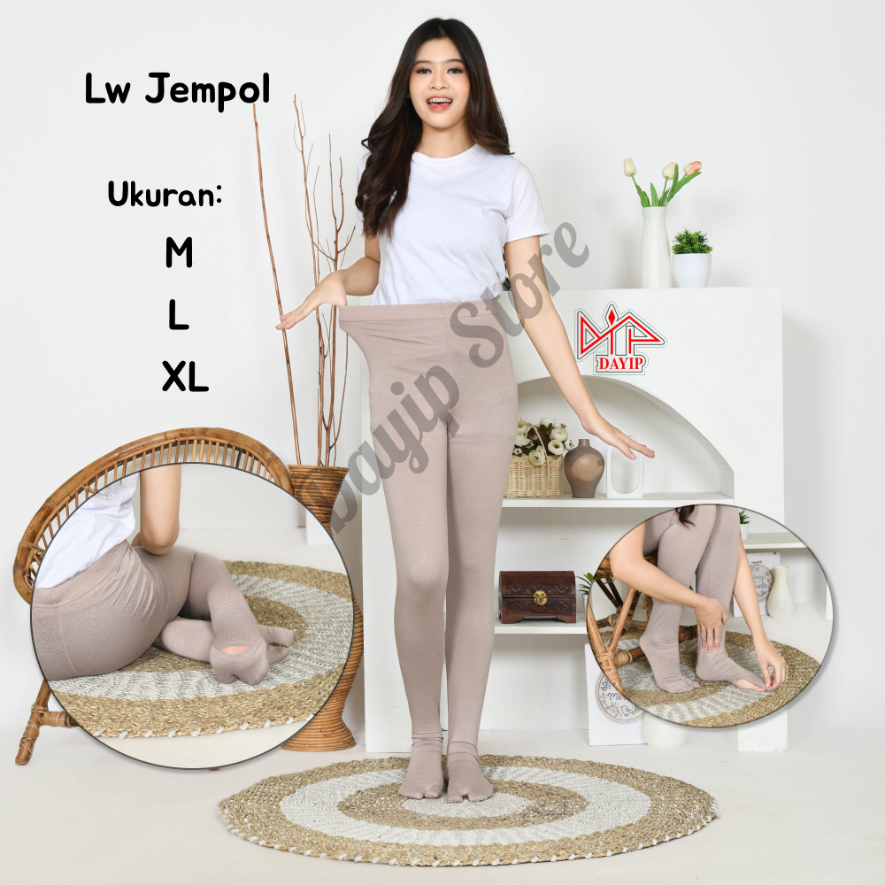 Jual Legging Wudhu Jempol Muslimah Bahan Spandek Rayon Super | Shopee ...