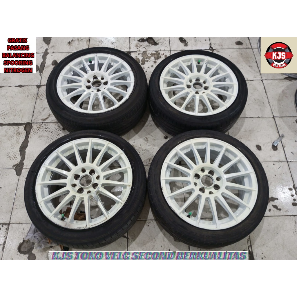 Jual VELG RACING SECOND MODEL OZ RACING RING 16 LEBAR 7 RATA LOBANG BAUT 4X100-4X114,3 OFFSET 40 ...